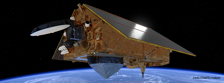 Sentinel 6 (Jason CS) launch with SpaceTech solar arrays